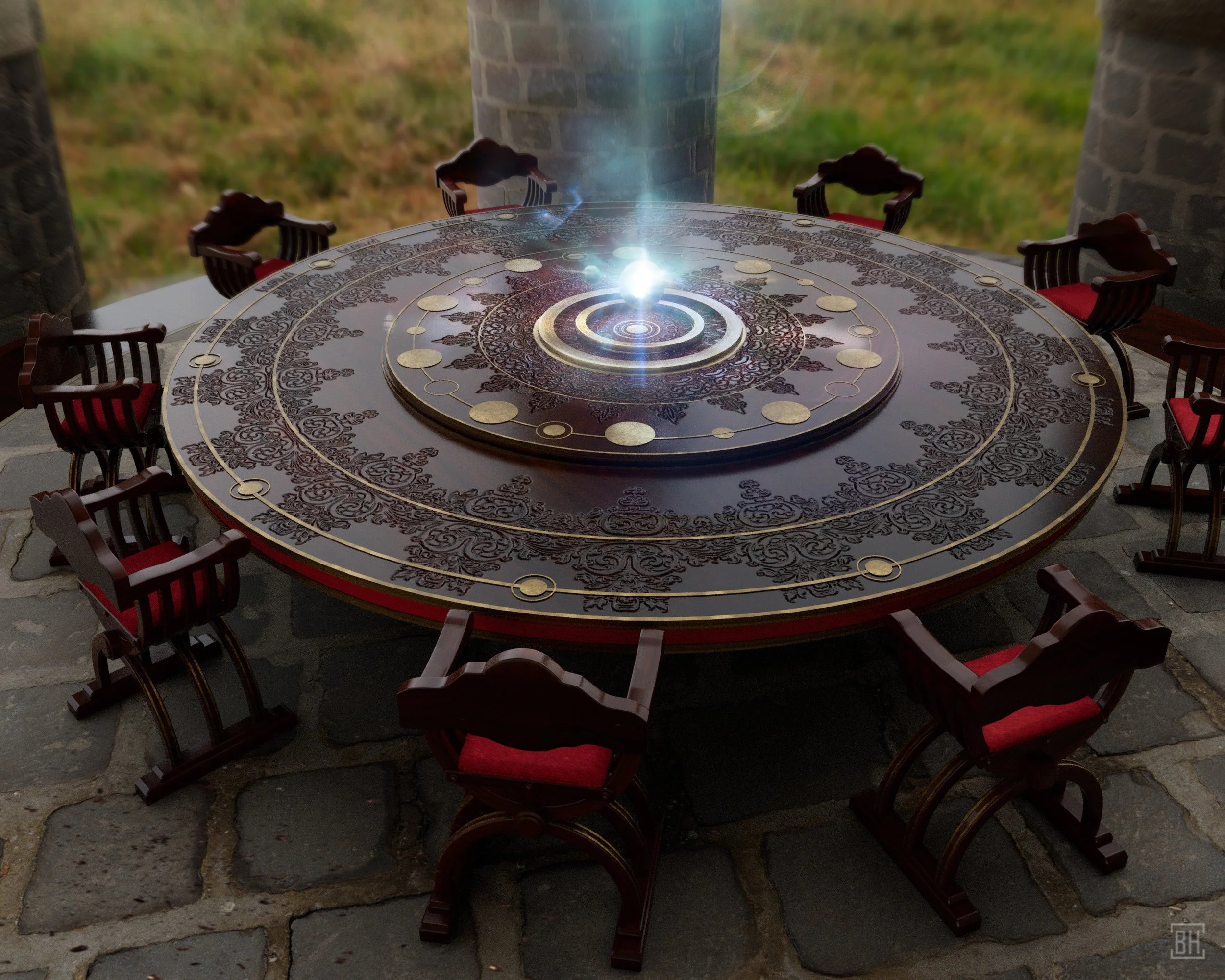 SPECTRE SUMMONING TABLES — THE ART of BOBBY HERNANDEZ