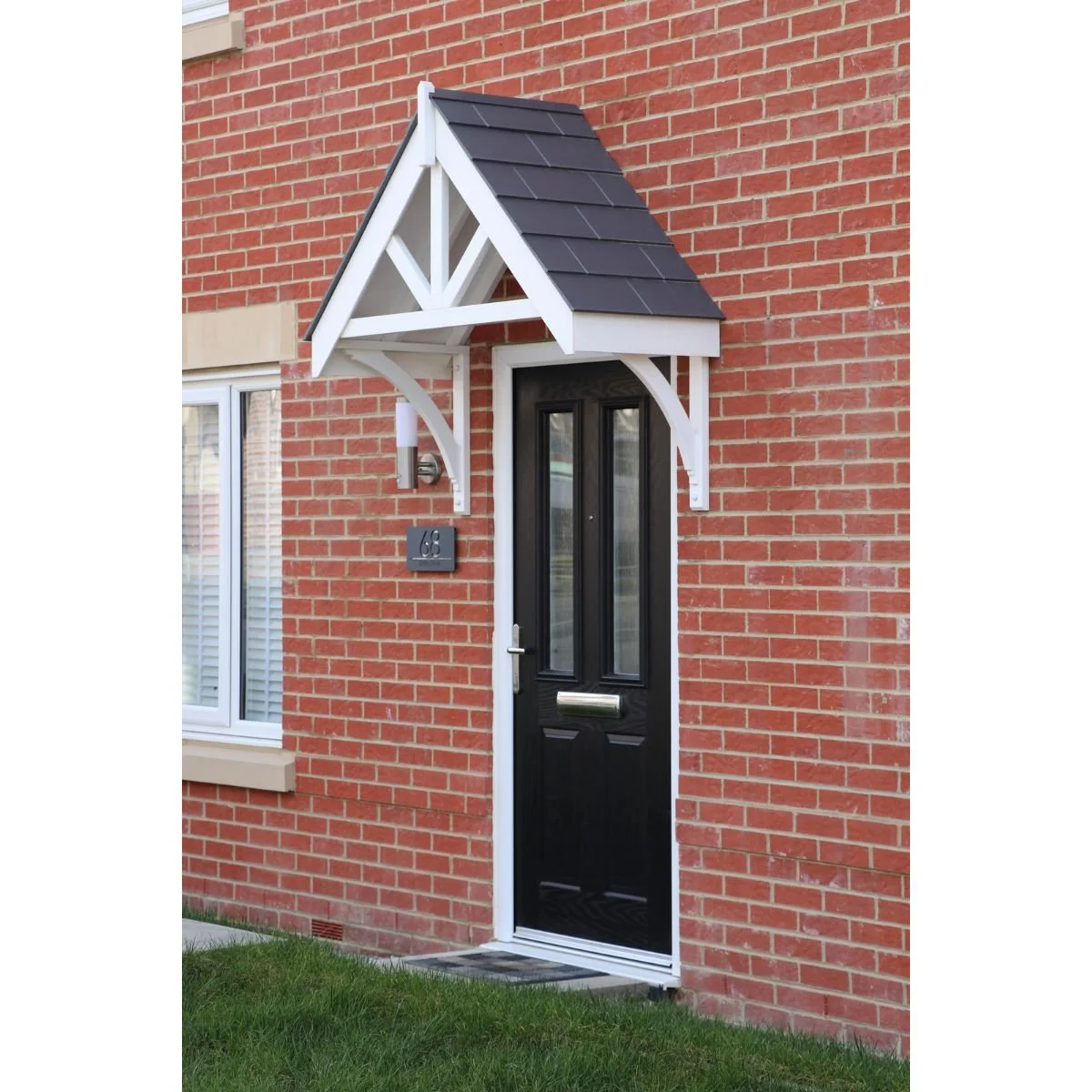 Apex Door Canopy - W Truss — Apex Canopies | The UK Door Canopy Company