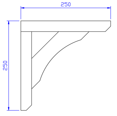 Gallows Brackets — Apex Canopies | The UK Door Canopy Company