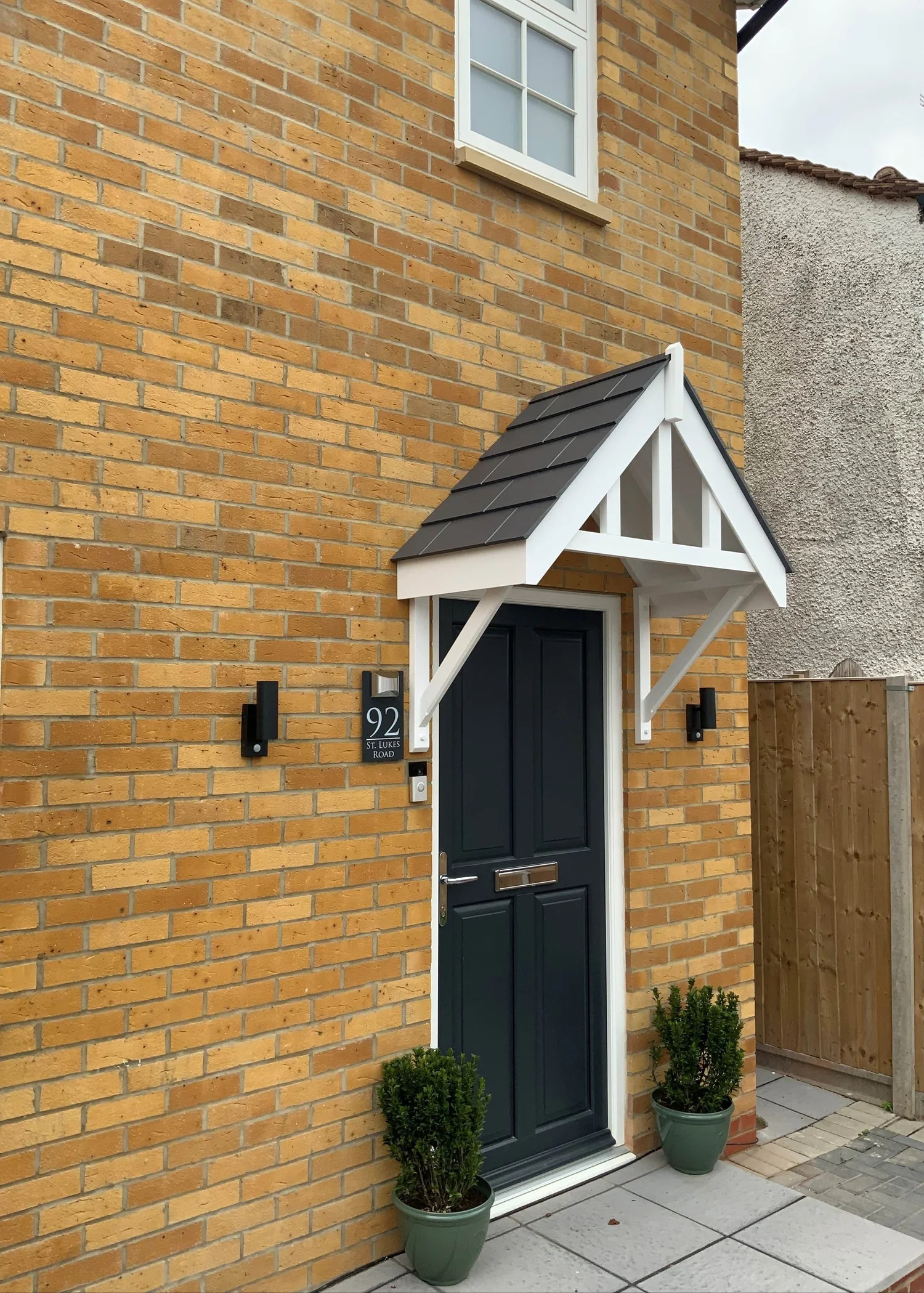 Order Door Canopies Direct - UK Manufacturer — Apex Canopies | The UK ...