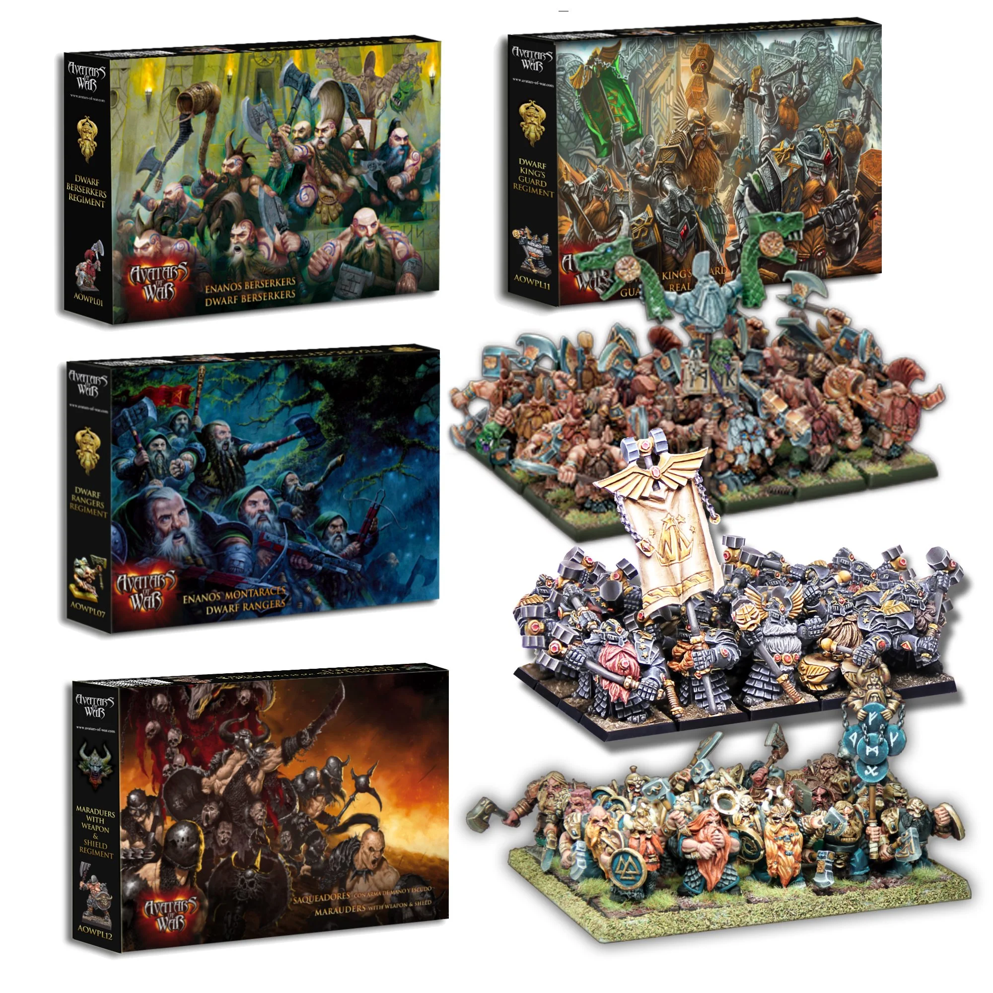 Where to Buy Avatars of War Miniatures – STL & Plastic for Classic ...