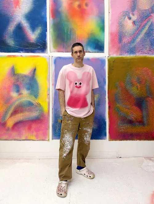 Jon Burgerman — A Hug From The Art World