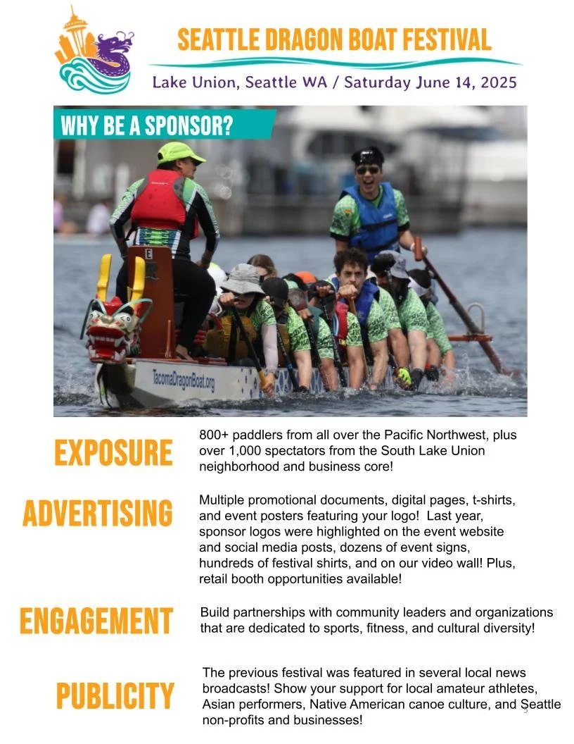 Become a Sponsor — Seattle Flying Dragon Boat Club