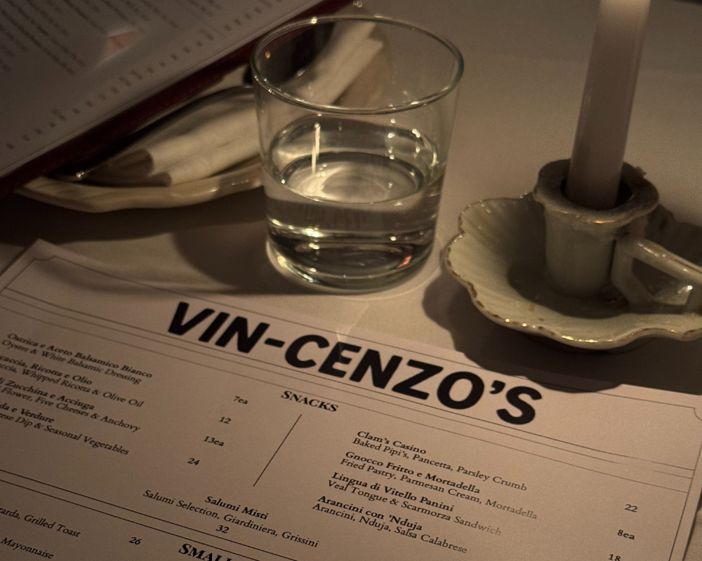 Italian Restaurant in Darlinghurst | Vin-Cenzo's — Better With Spice