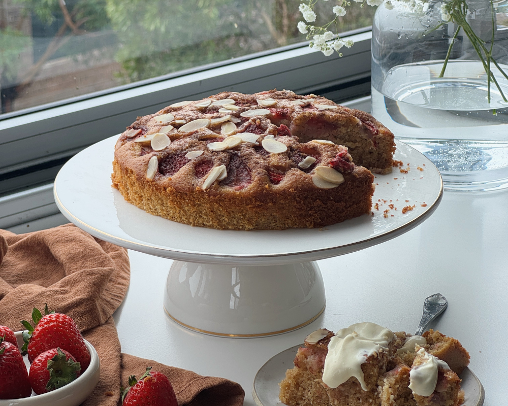 Easy Strawberry Cake — Better With Spice