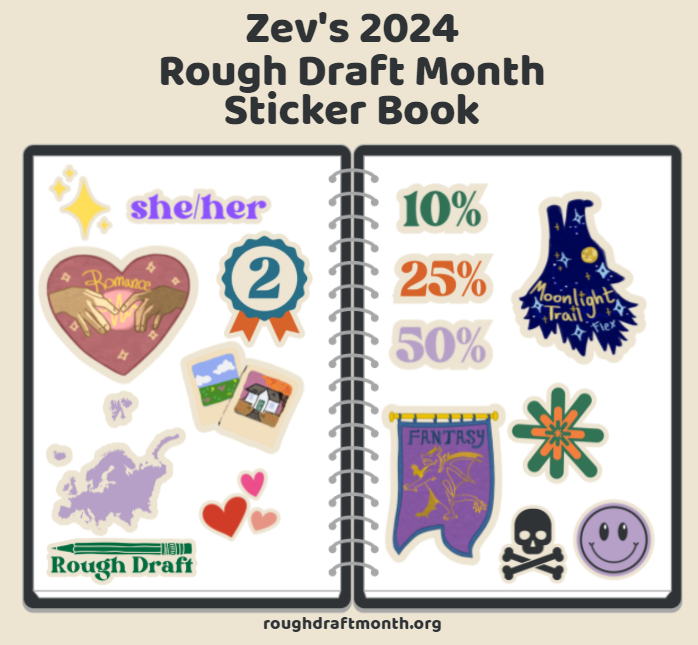 Sticker Book — Rough Draft • 30-Day Creative Challenge