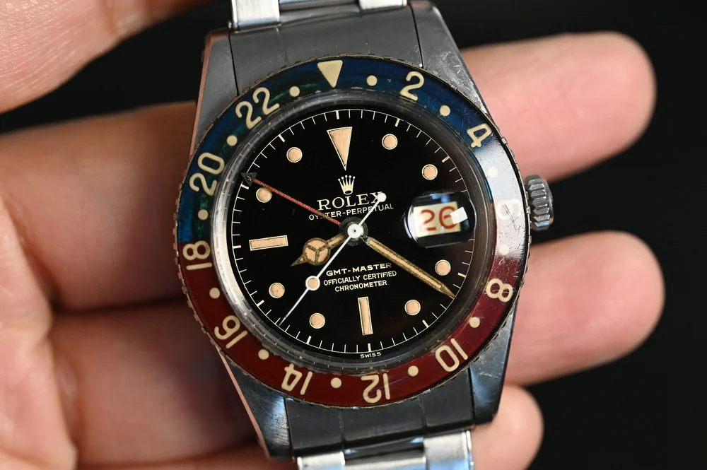 Rolex 6542 GMT-Master Bakelite (SOLD) — DIAL BACK | Exceptional Watches