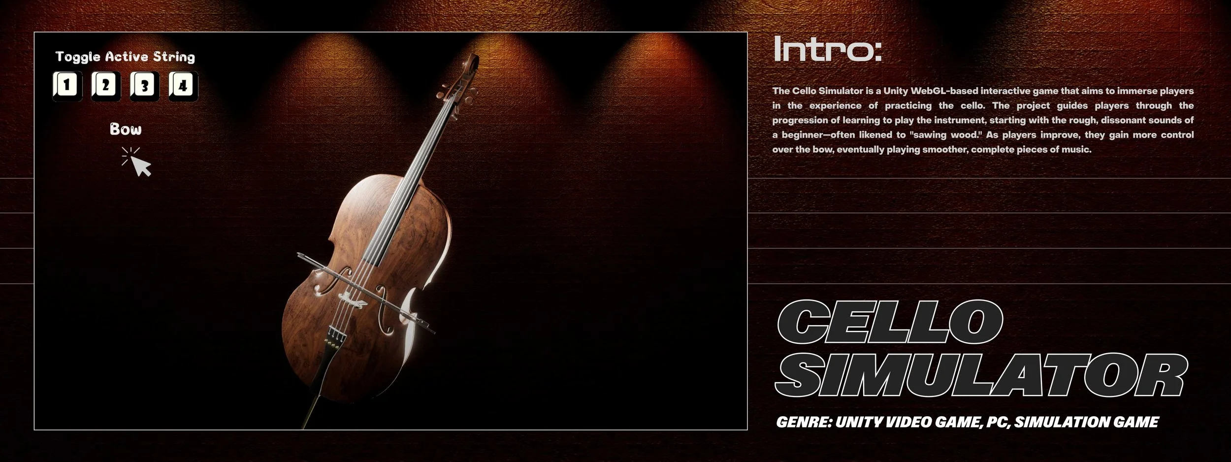 CELLO SIMULATOR — George Wang