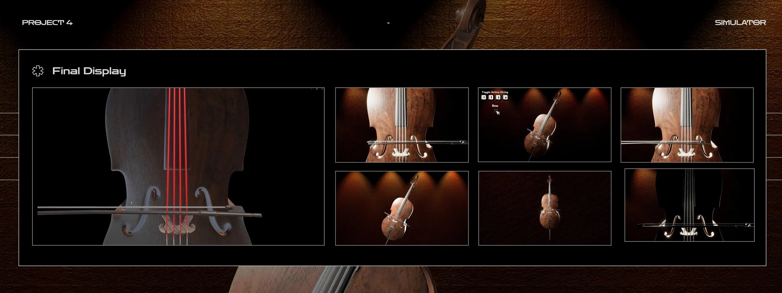 CELLO SIMULATOR — George Wang