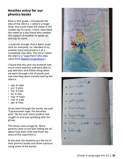 Grade 2 Basics — A Waldorf Journey