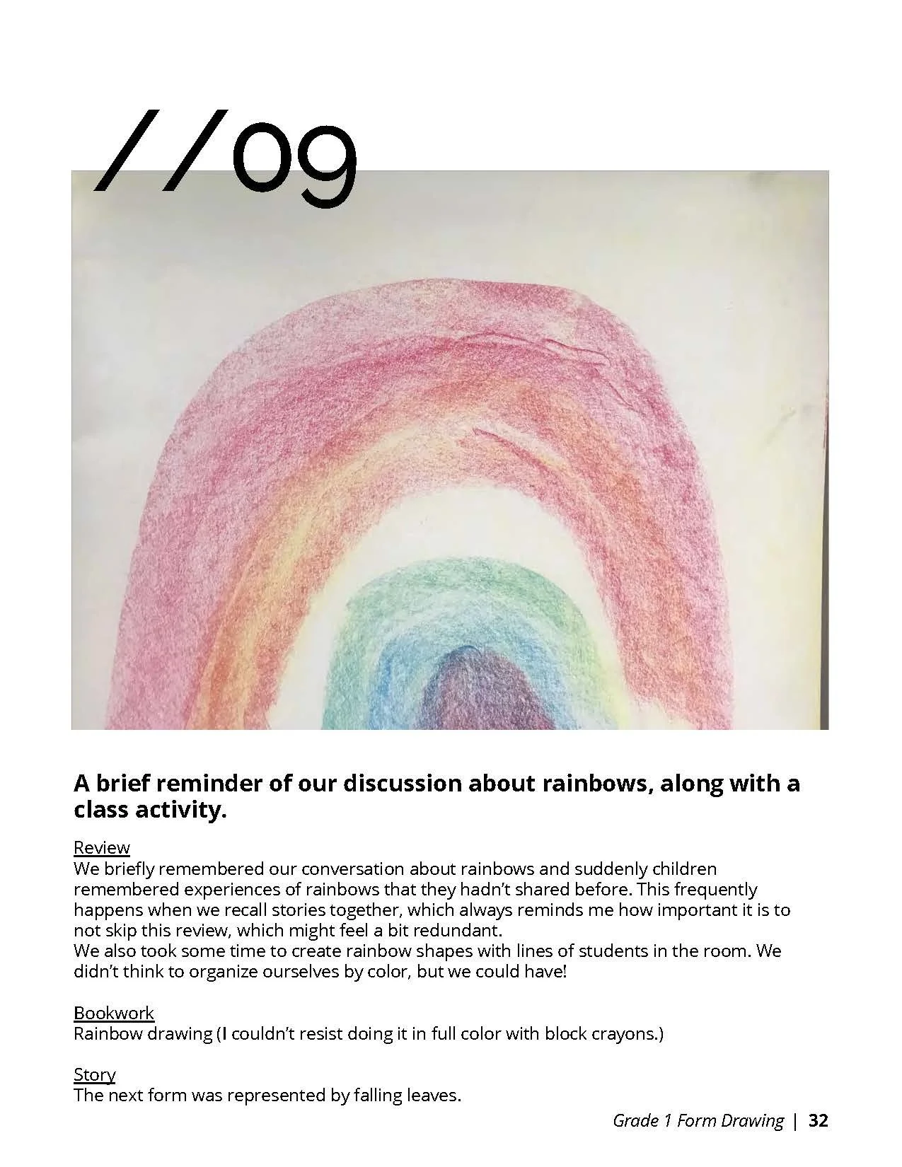 Grade 1 Basics — A Waldorf Journey