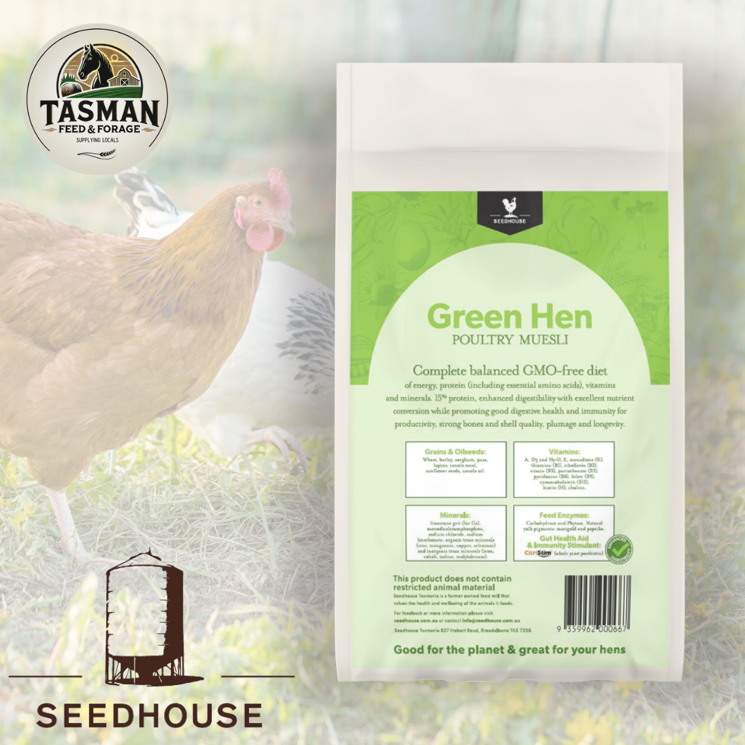 Seedhouse Green Hen — Tasman Feed & ForageTasman Feed and Forage