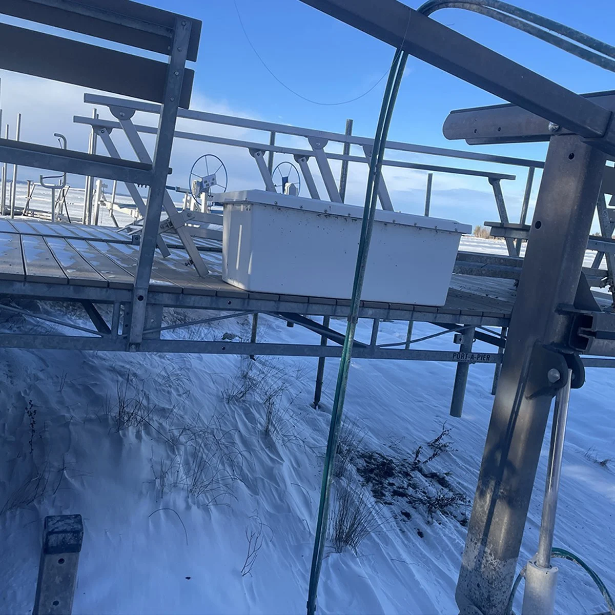 Used Port-A-Pier Galvanized Steel Truss Pier 880-079 — Summerset Marine ...