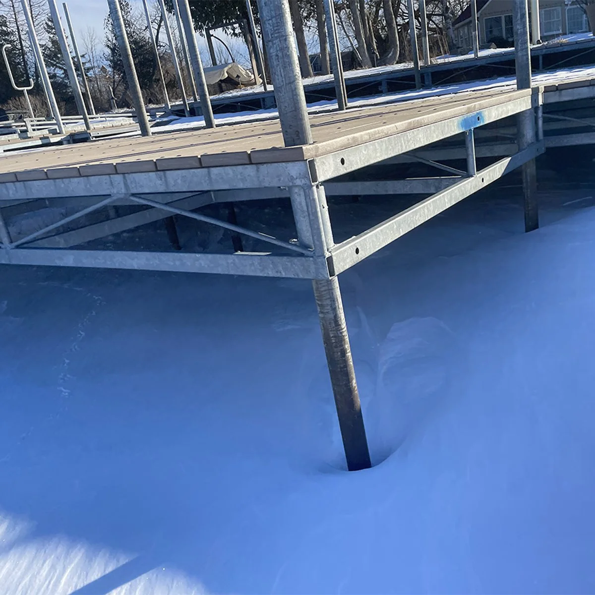 Used Port-A-Pier Galvanized Steel Truss Pier 880-079 — Summerset Marine ...