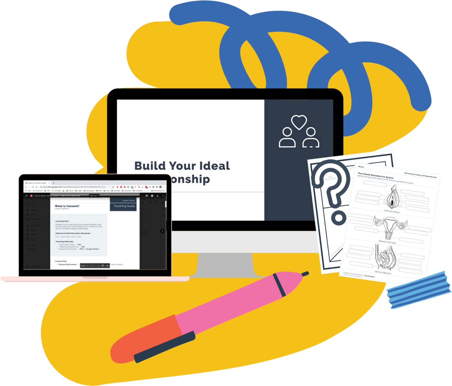 Project School Wellness, a Website for Health Teachers