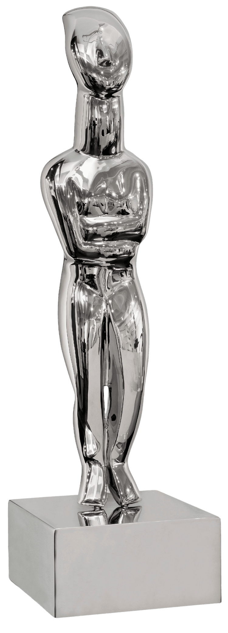 Stainless Steel Cycladic Idol — ANTICO CONTEMPO