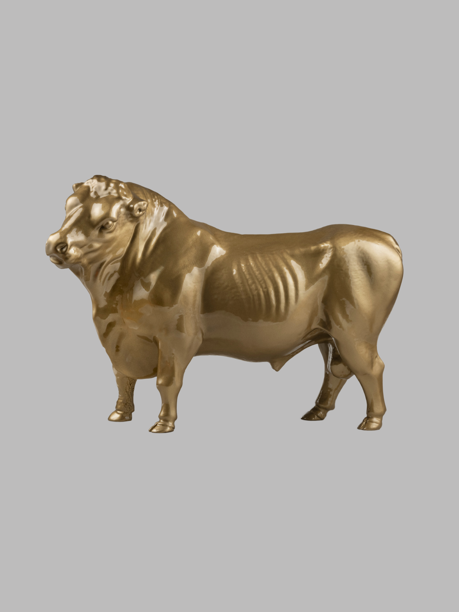 Greek Burgundy Bull — ANTICO CONTEMPO