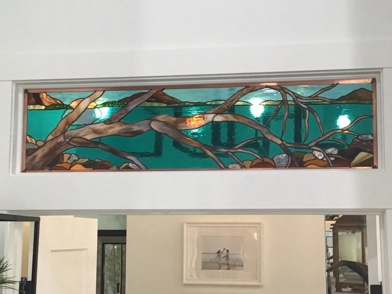 Nature-Inspired Stained Glass Windows and Sculptures