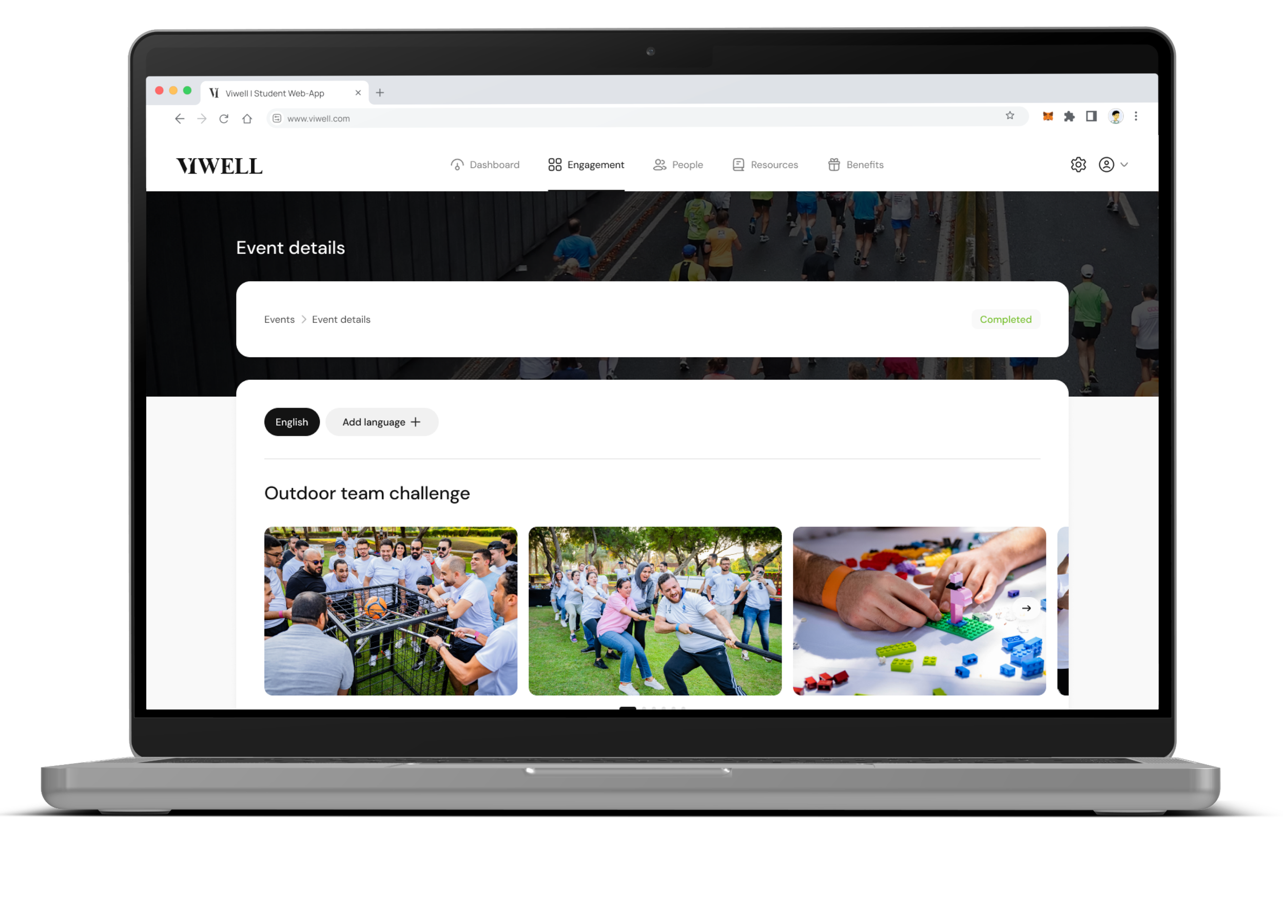 How to create an event & see details — VIWELL
