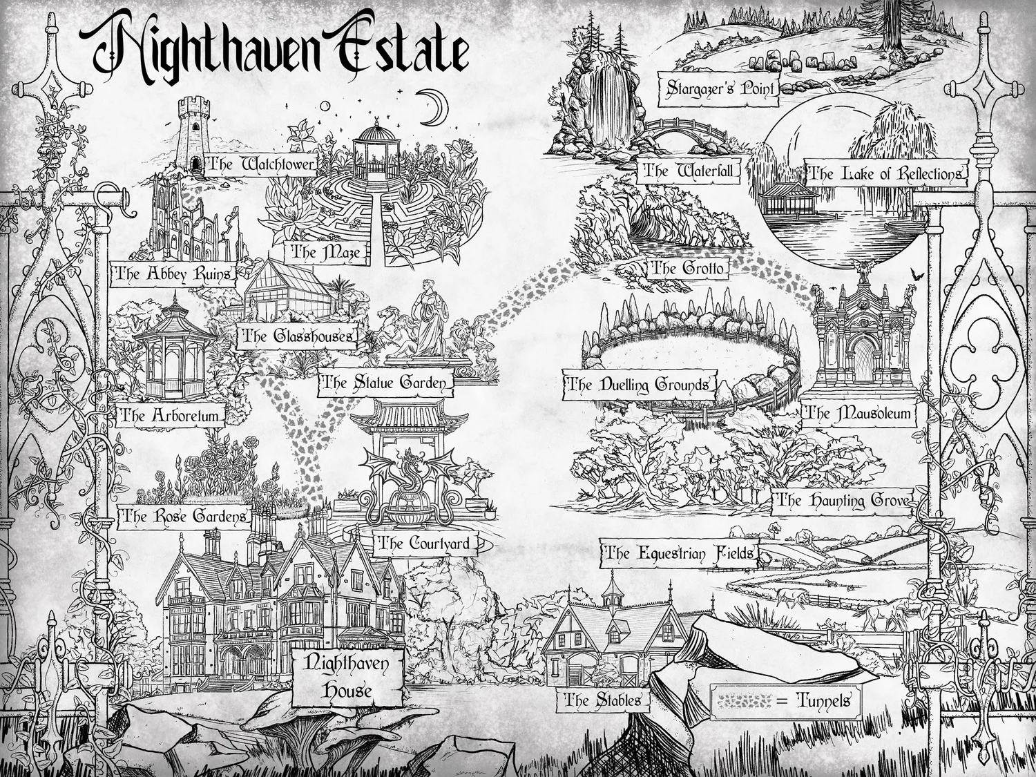 Cartography - Book Map Design — Stardust Book Services