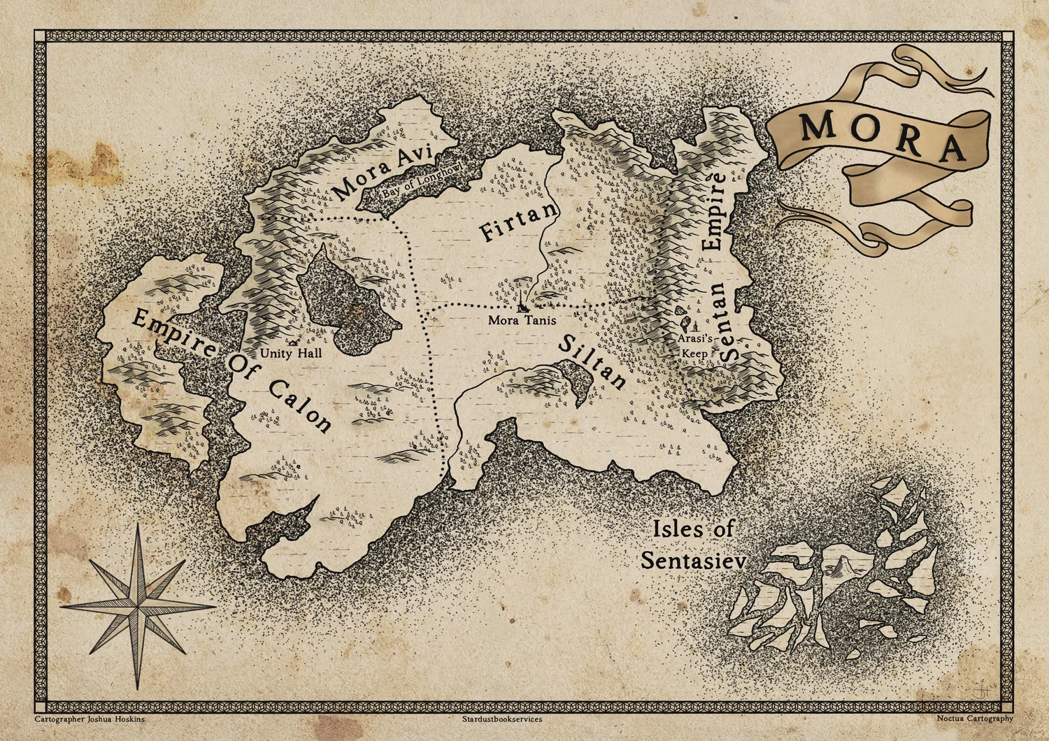Cartography - Book Map Design — Stardust Book Services