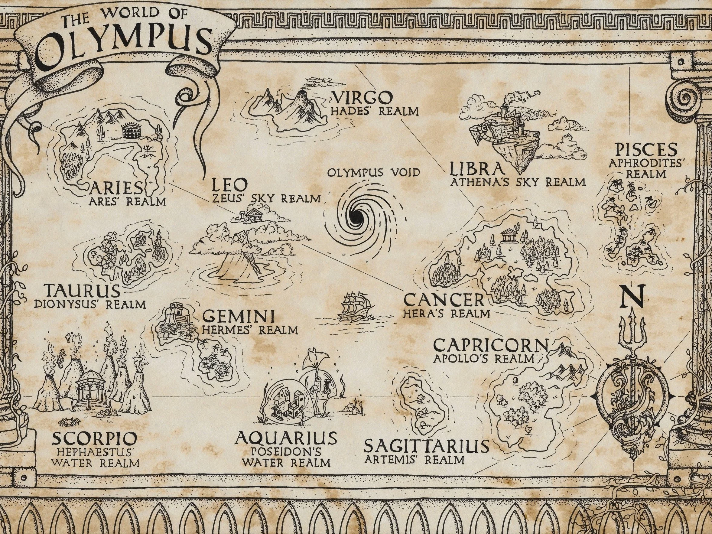 Cartography - Book Map Design — Stardust Book Services