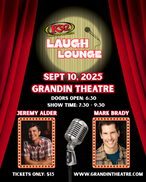 THE K92 LAUGH LOUNGE — Grandin Theatre
