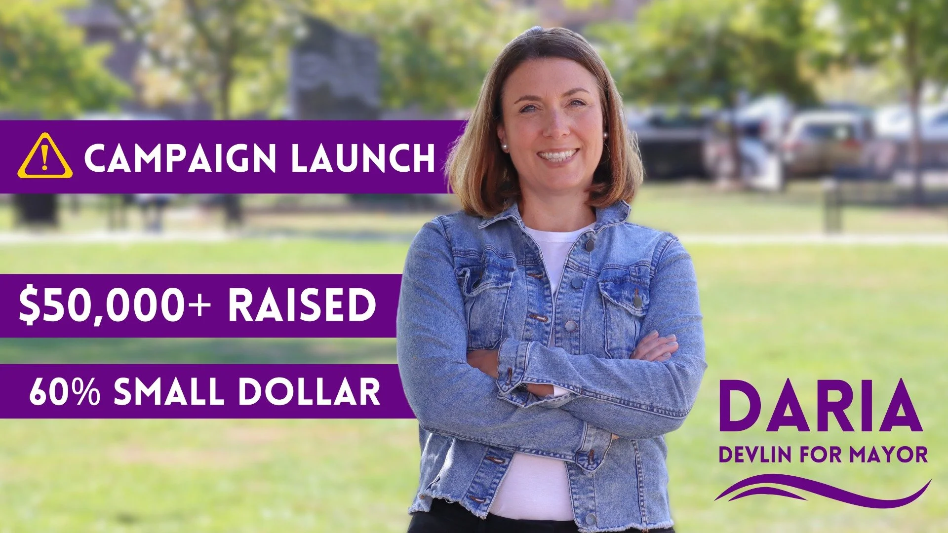 Connect with the Campaign — Daria Devlin for Mayor