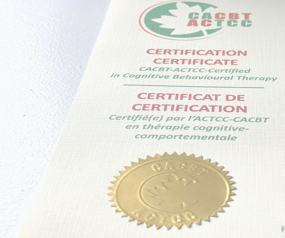 The Canadian Association of Cognitive and Behavioural Therapies - CACBT