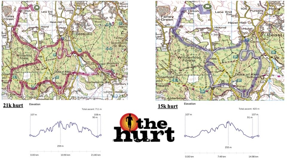 Hurt trail running race
