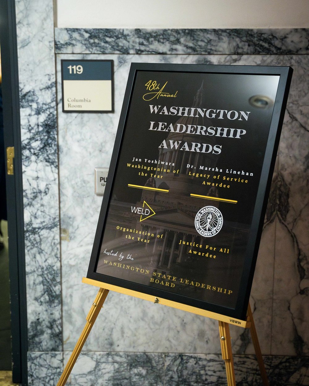 State Honors and Awards — The Washington State Leadership Board