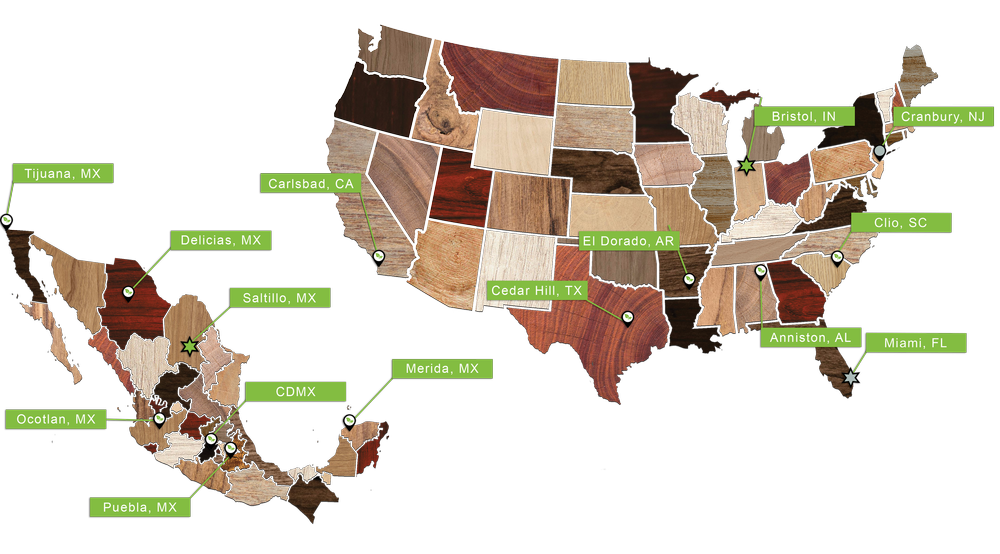 Wood Components, Products & Custom Manufacturing Solutions | MJB Wood Group