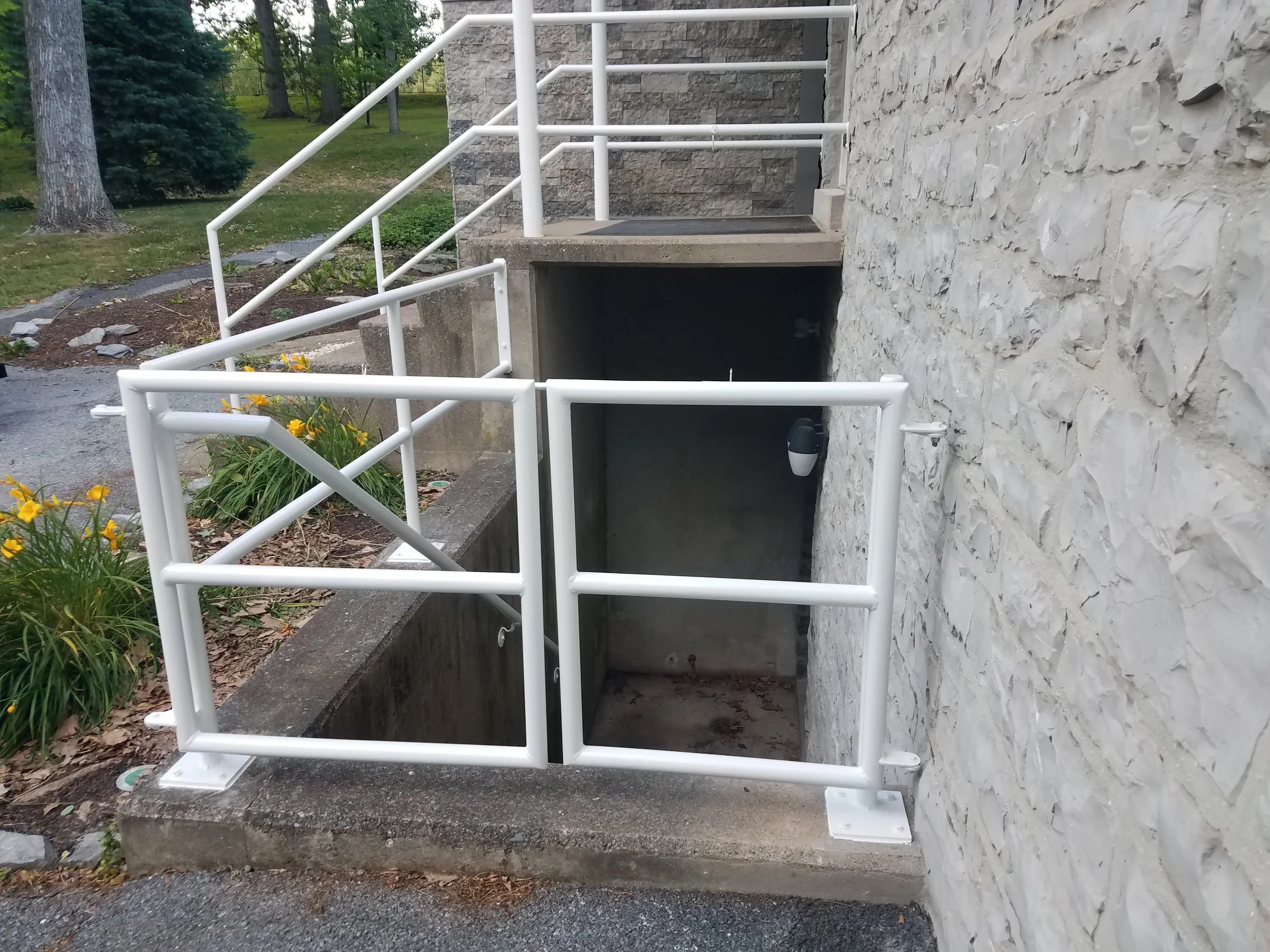 Custom Steel Safety Railings for Paxton Presbyterian Church in Harrisburg, PA | KBM Industries