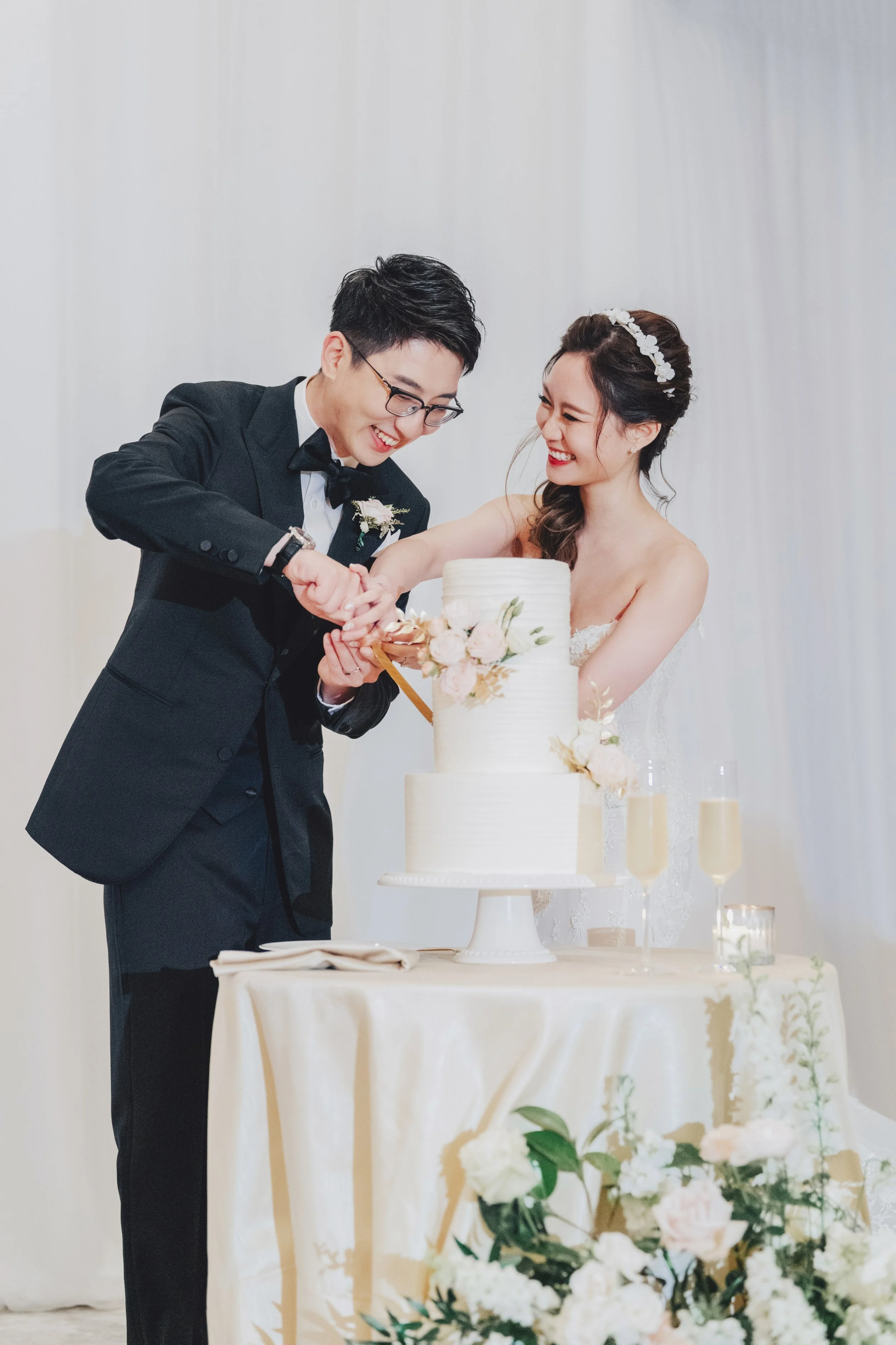 Phyllis and Sunny's Unforgettable Rosewood Miramar Wedding — BURLAP & BORDEAUX