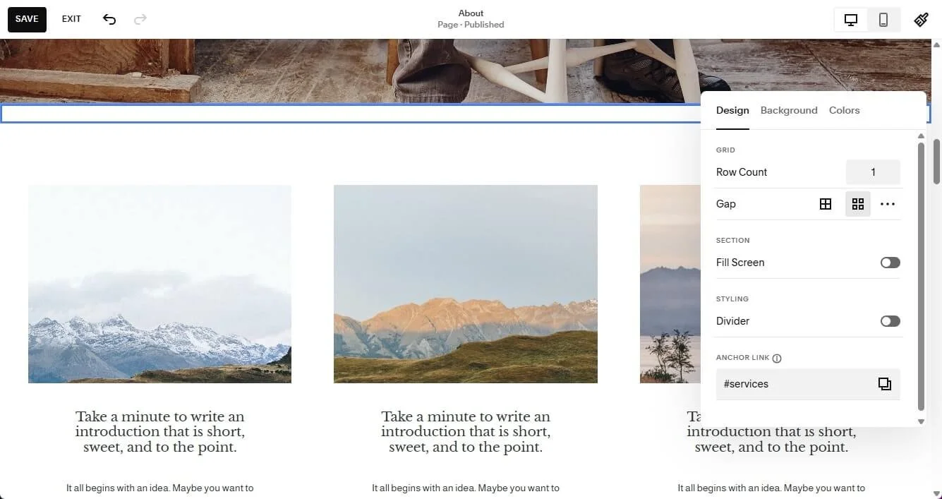 How to Add Anchor Links in Squarespace (No Code Guide – 2025) — Minimist Web Design