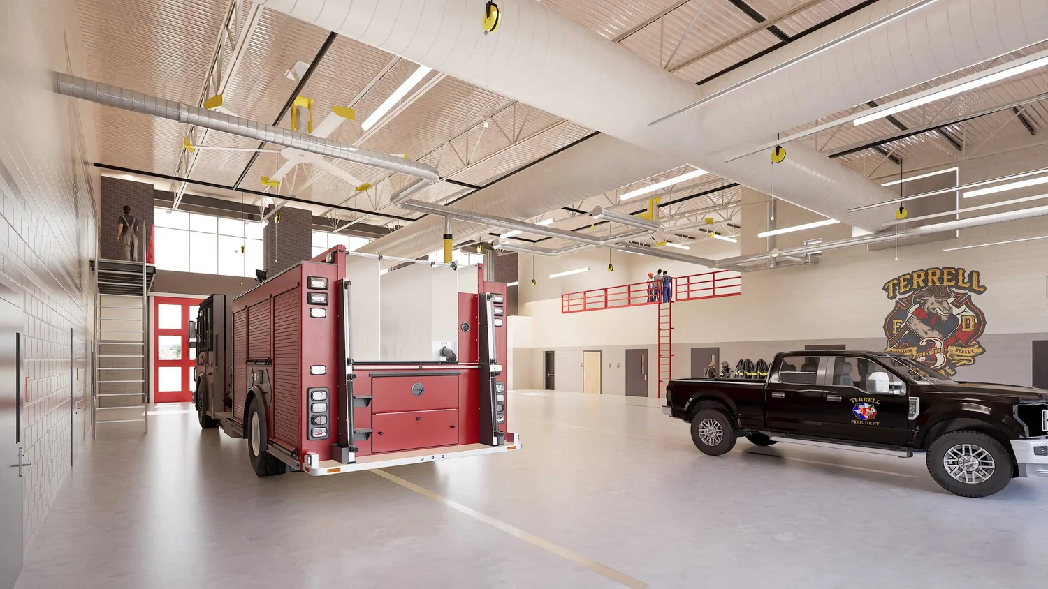 CITY OF TERRELL: | Fire Station No. 3 — WRA Architects