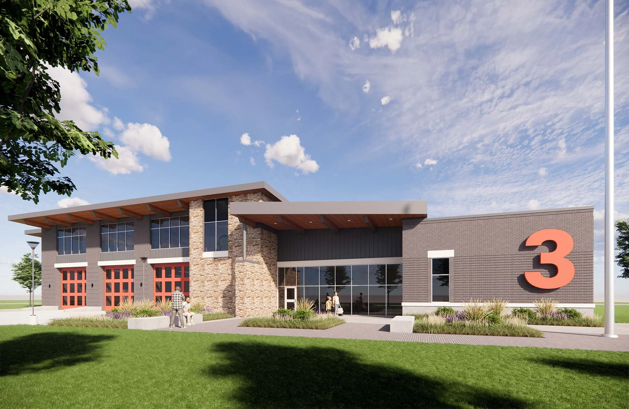 CITY OF TERRELL: | Fire Station No. 3 — WRA Architects