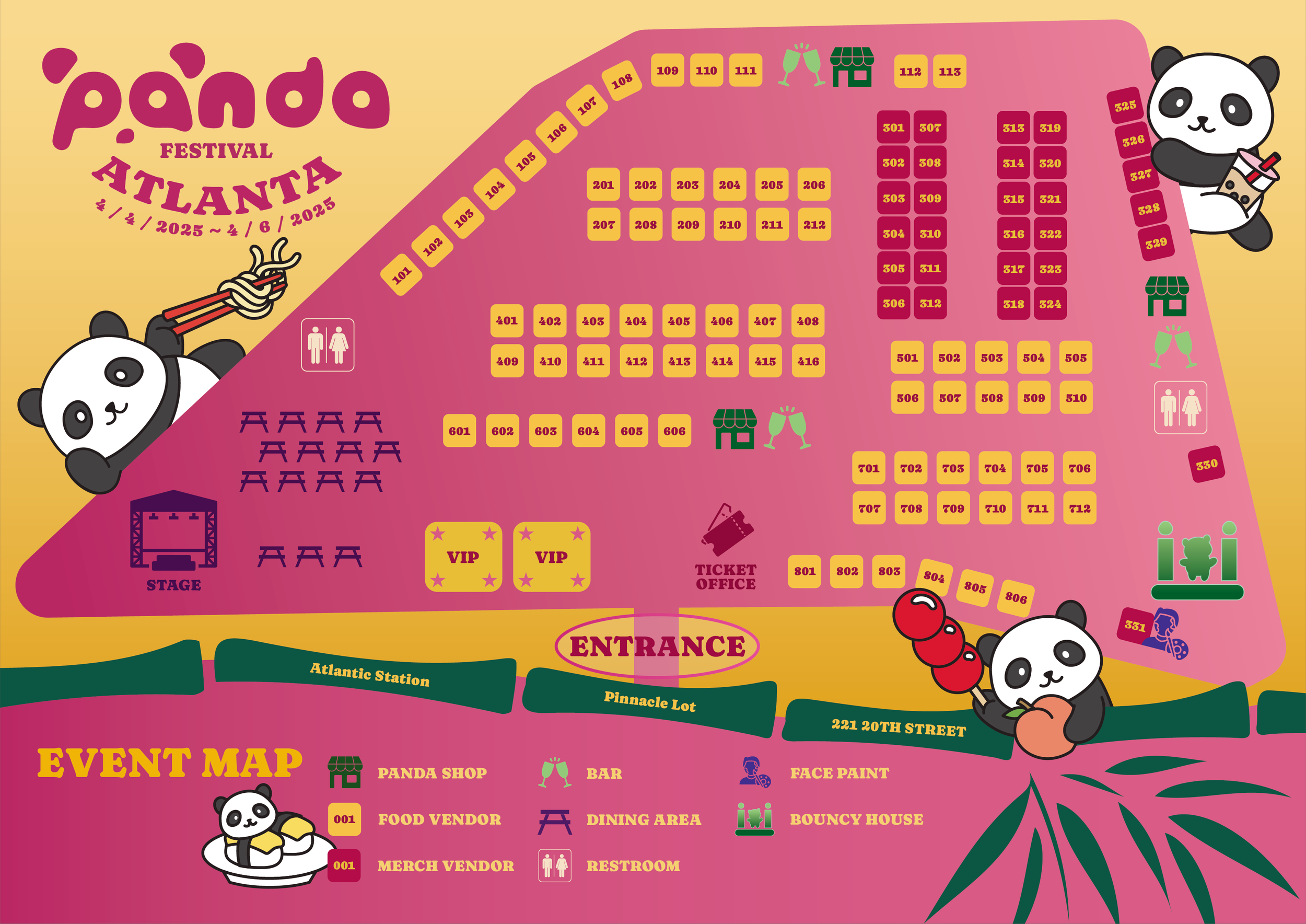 ATLANTA — Panda festival