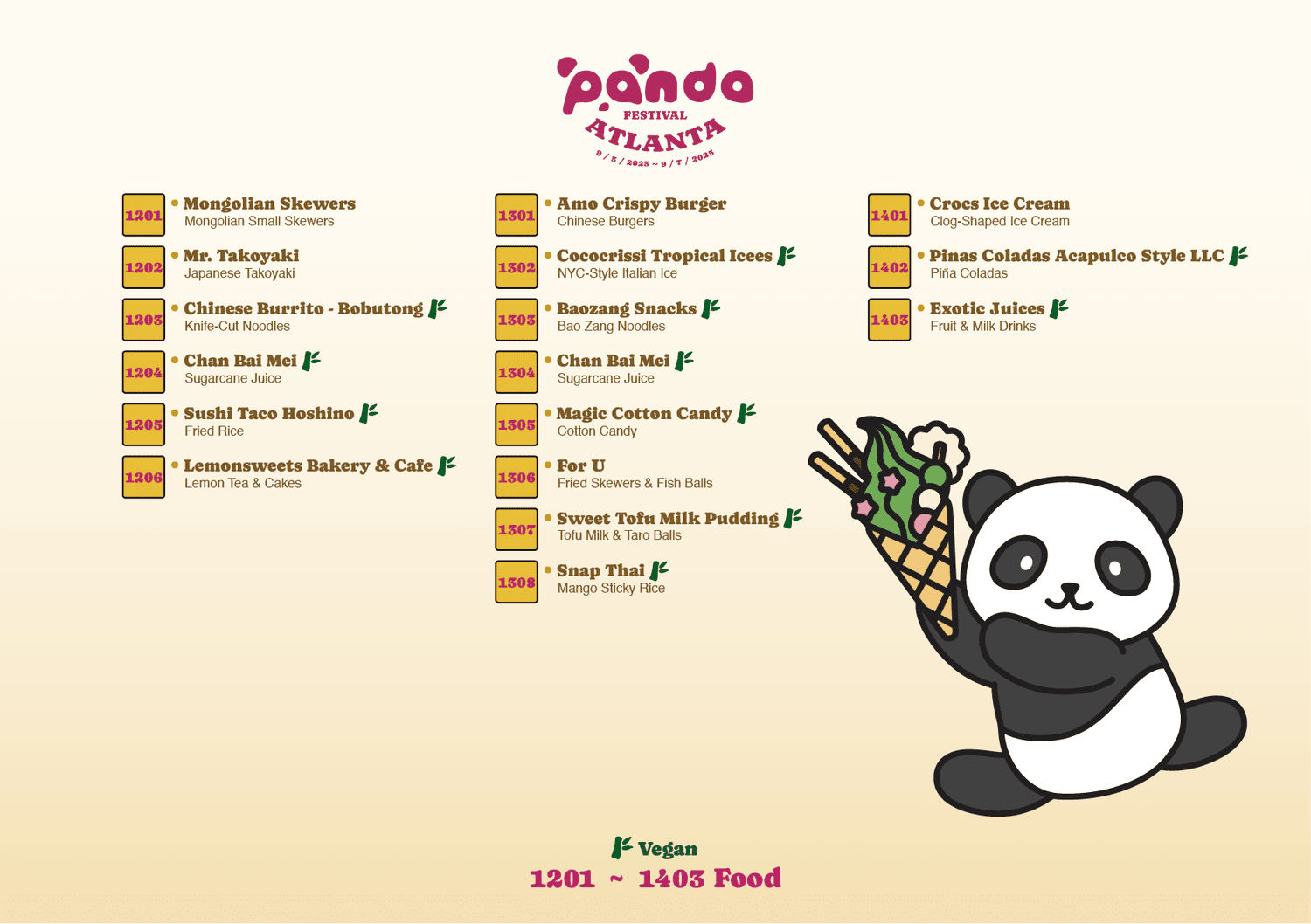 ATLANTA — Panda Fest