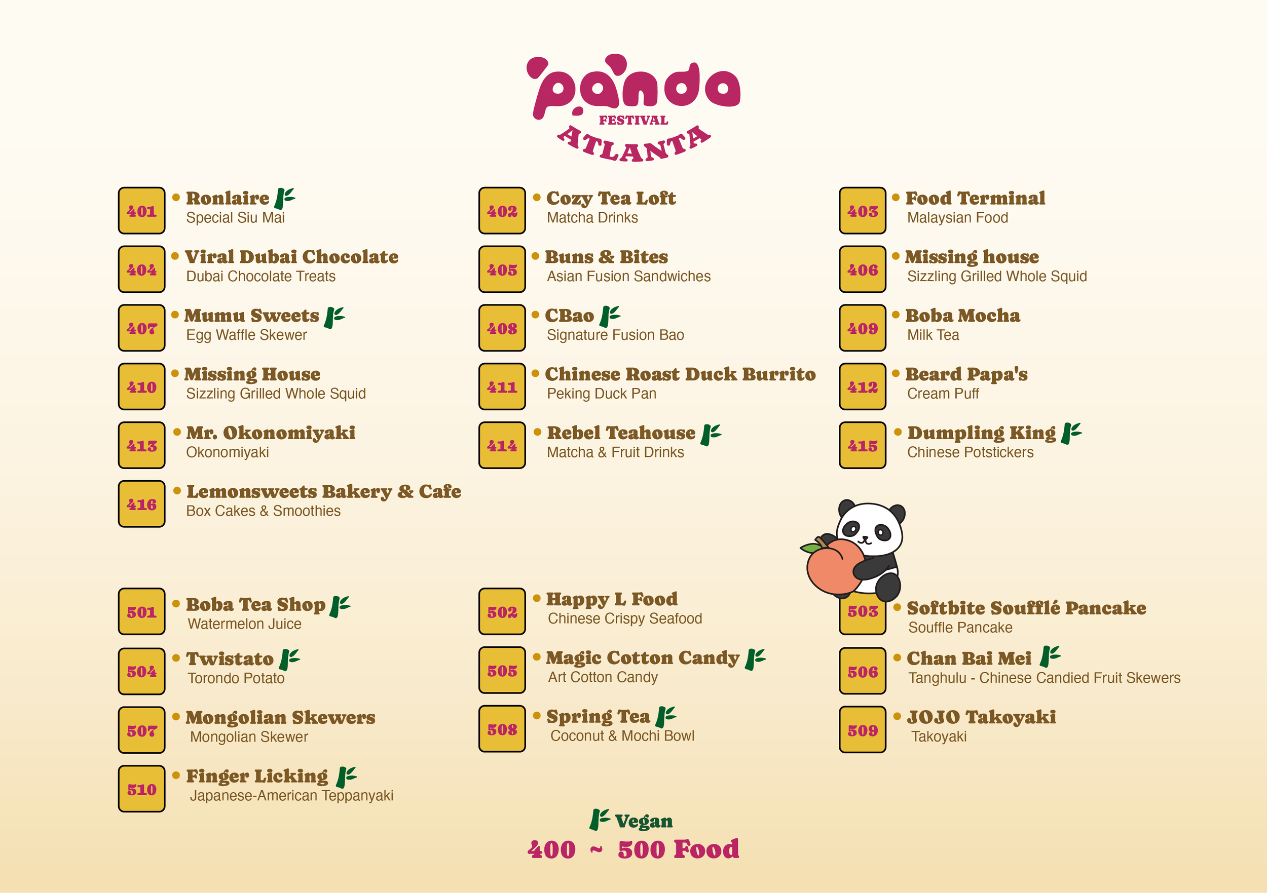 ATLANTA — Panda festival