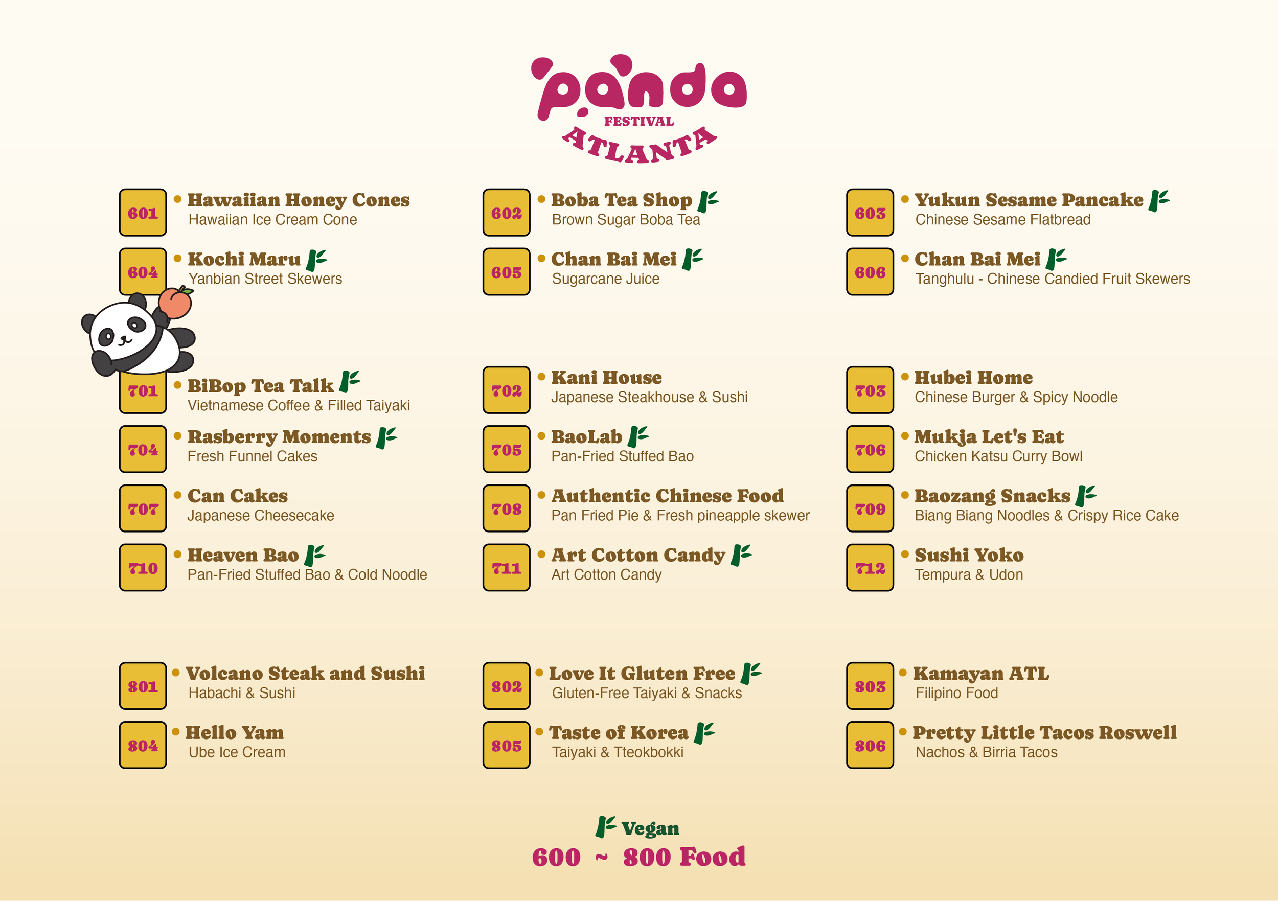 ATLANTA — Panda festival