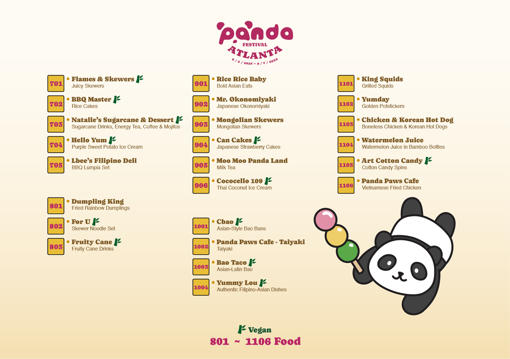 ATLANTA — Panda Fest