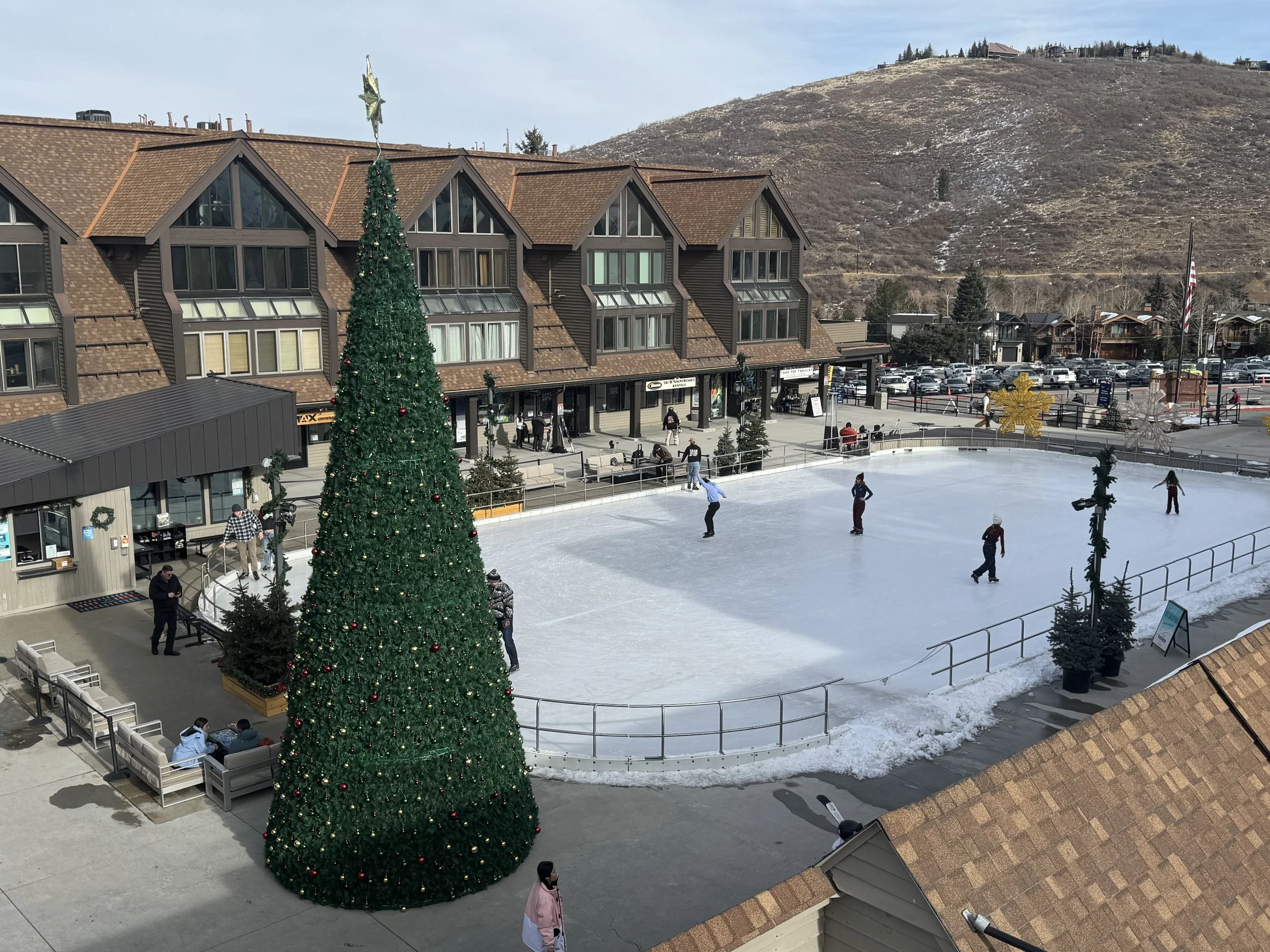 Resort Center Ice Skating Rink