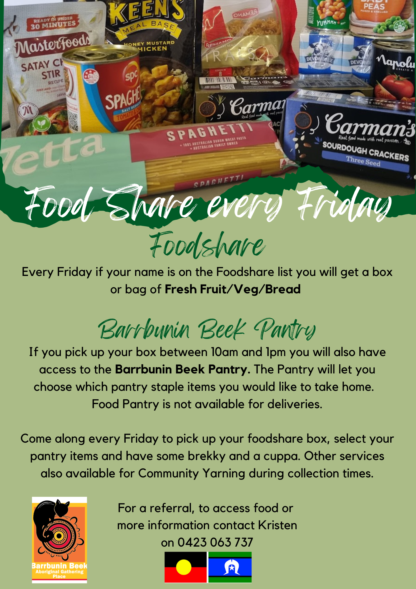 Services 1 — Barrbunin Beek Aboriginal Gathering Place