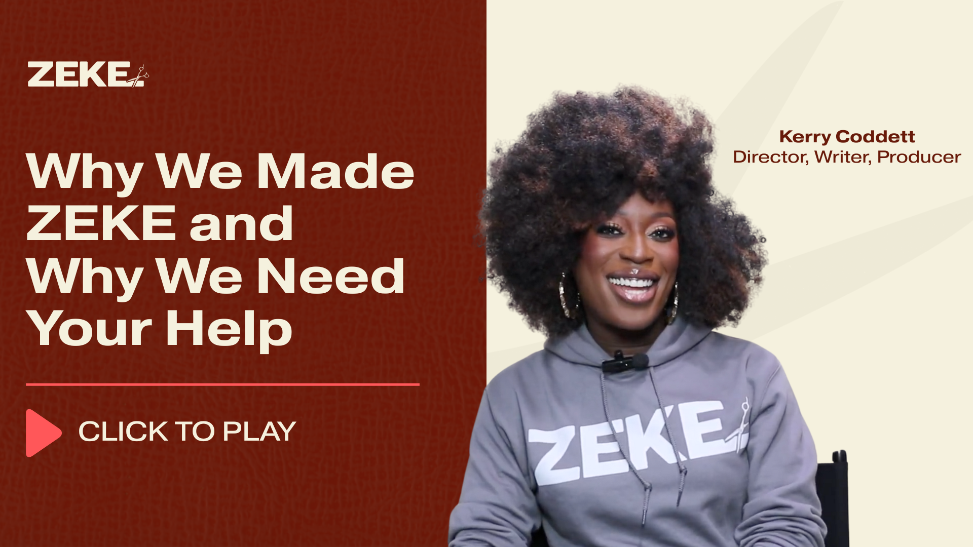 ZEKE: A FILM BY KERRY CODDETT