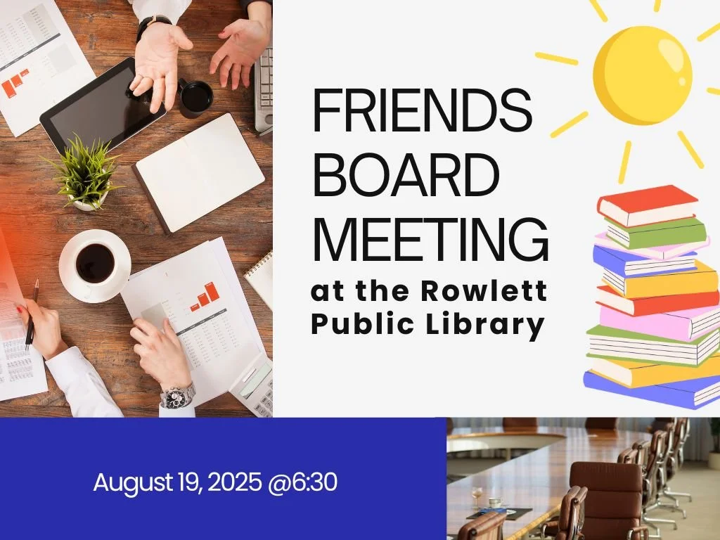 The Friends of the Rowlett Public Library
