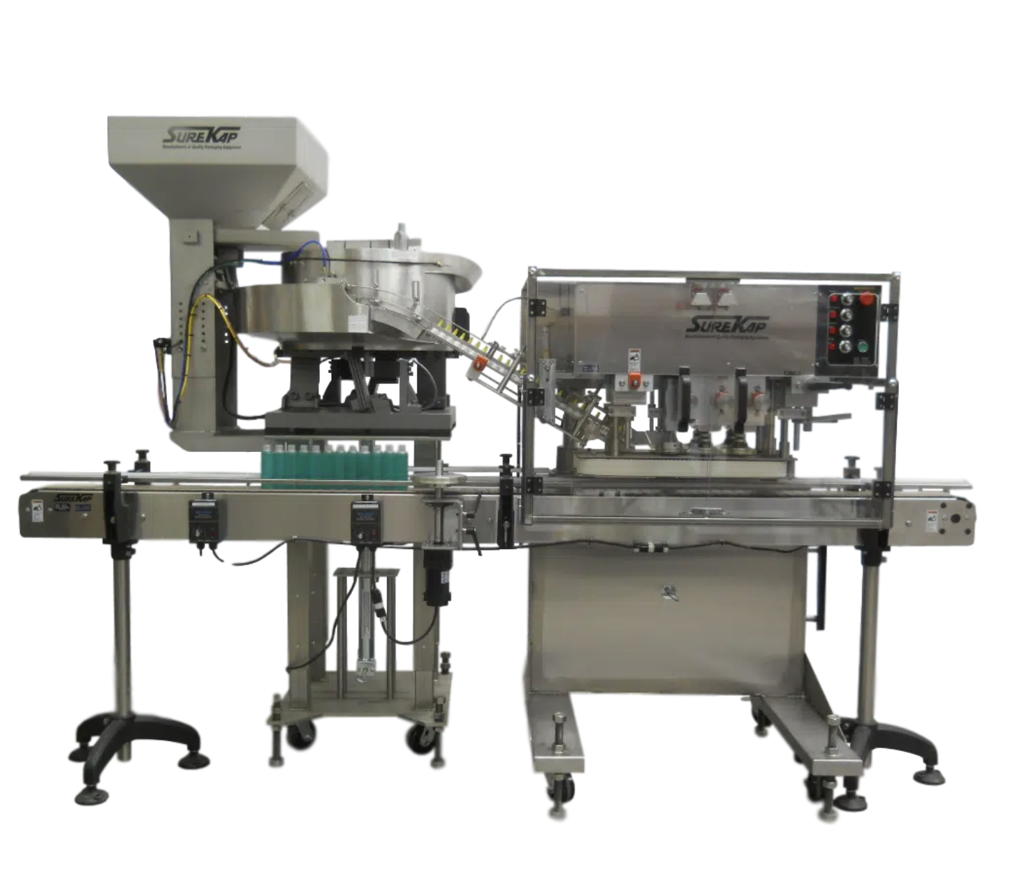 SK6000 SP Fully Automatic Bottle Capping Machine | SureKap — SureKap
