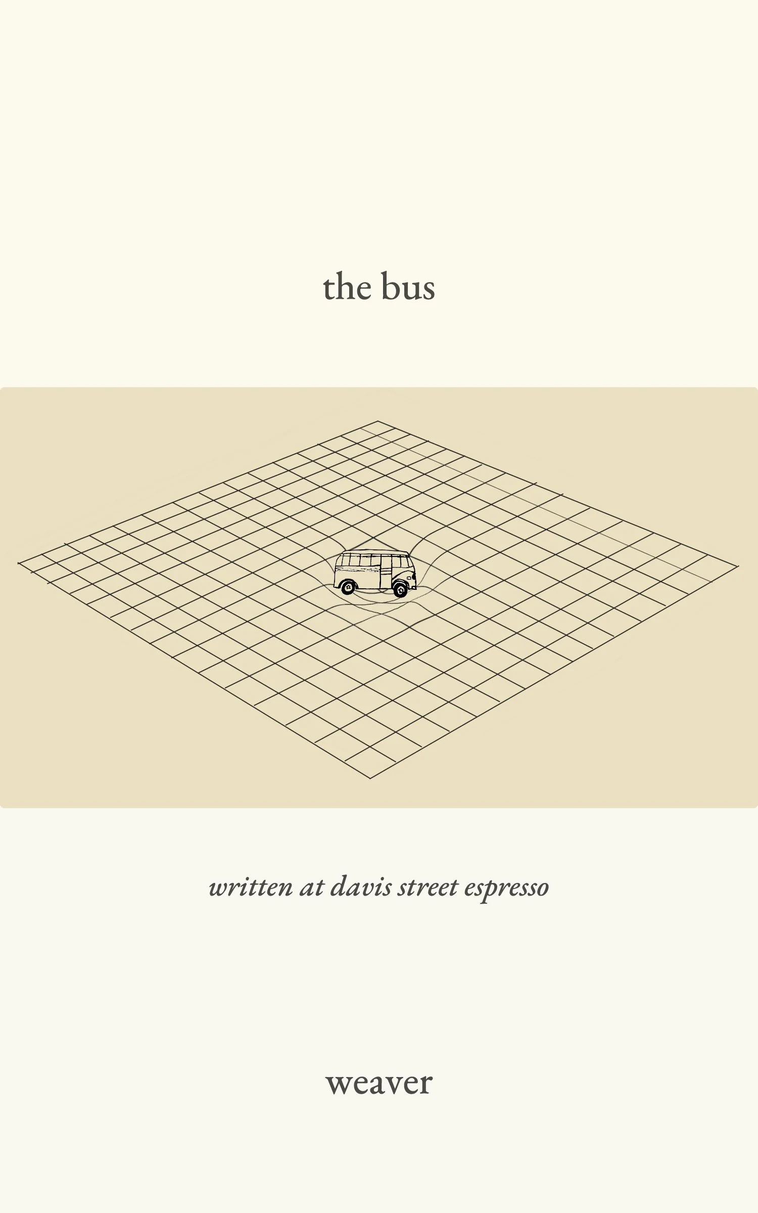 the bus — weaver