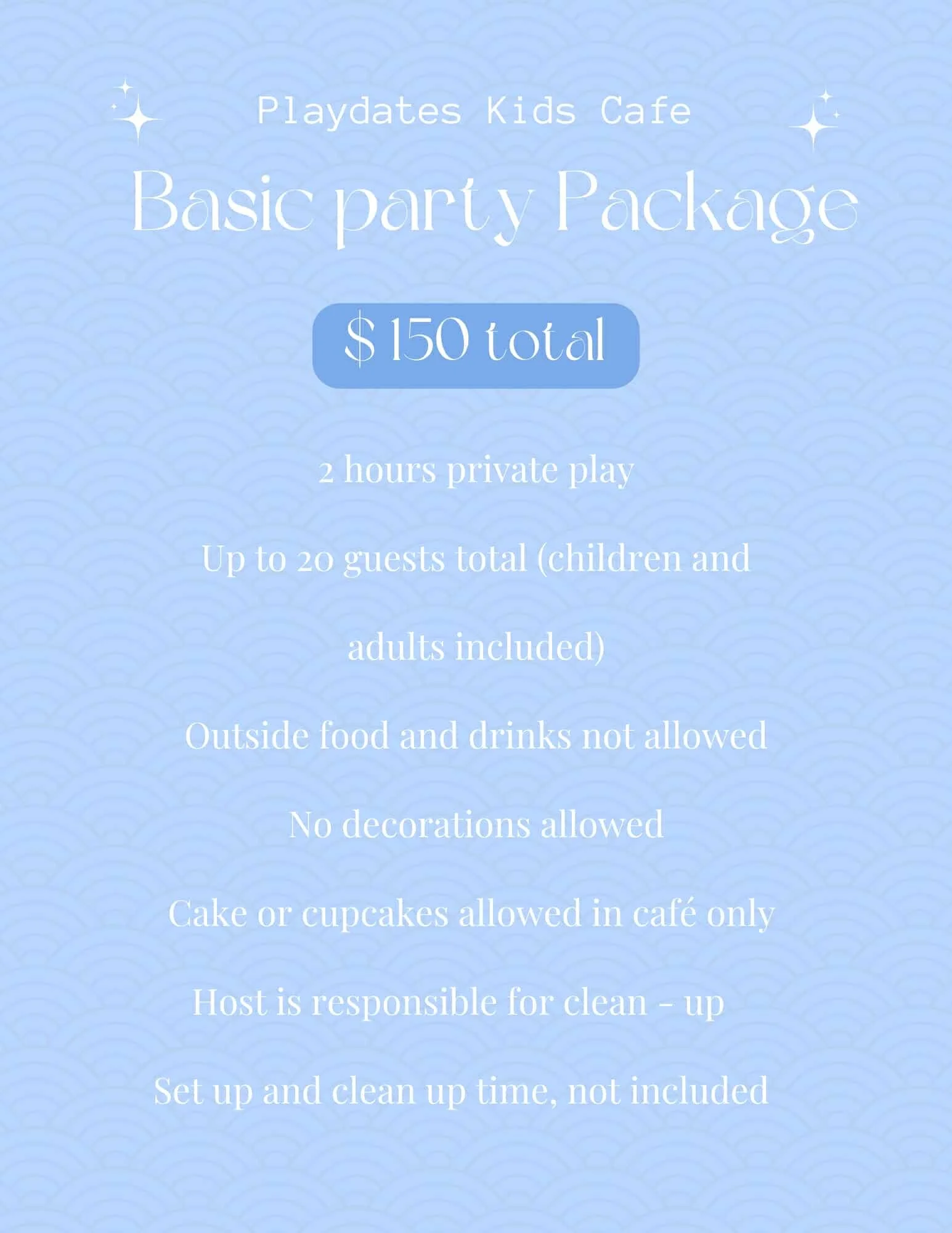 Party Packages — Play Date's Kids Cafe