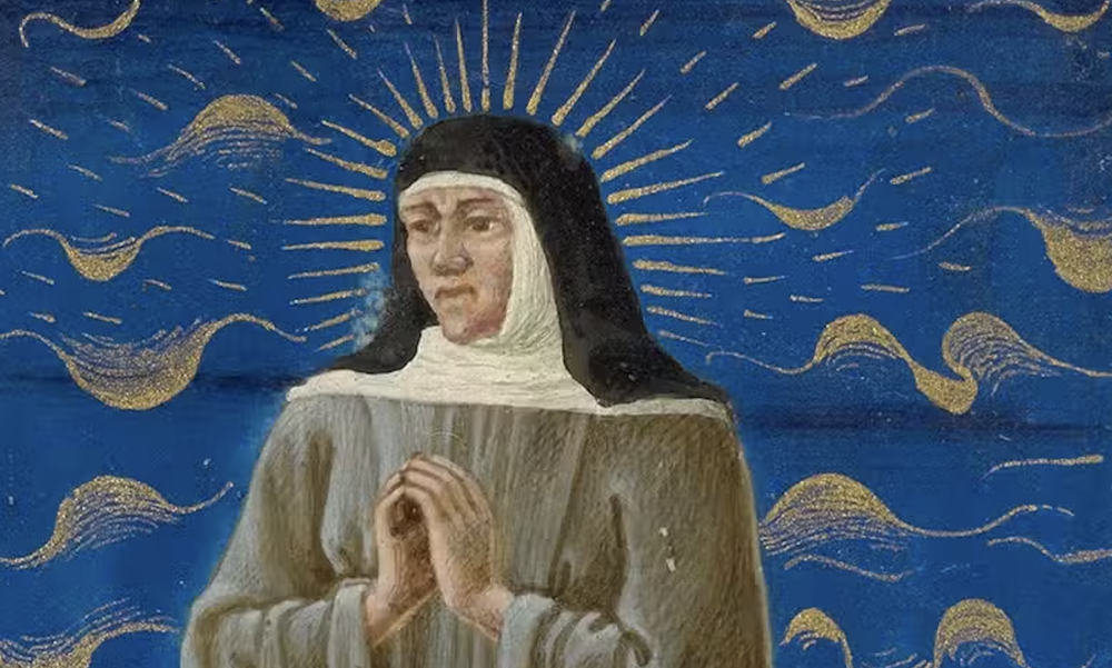 St. Catherine of Bologna, Patron Saint of Artists — Sacred Art Live ...